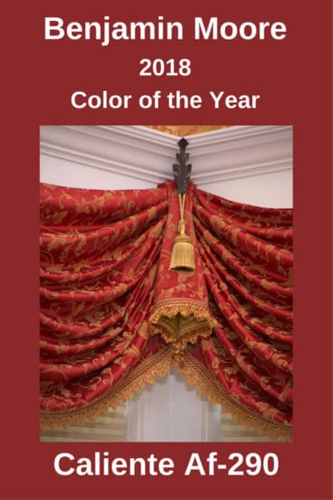 Benjamin Moore Caliente Af290 - 2018 Color of the Year